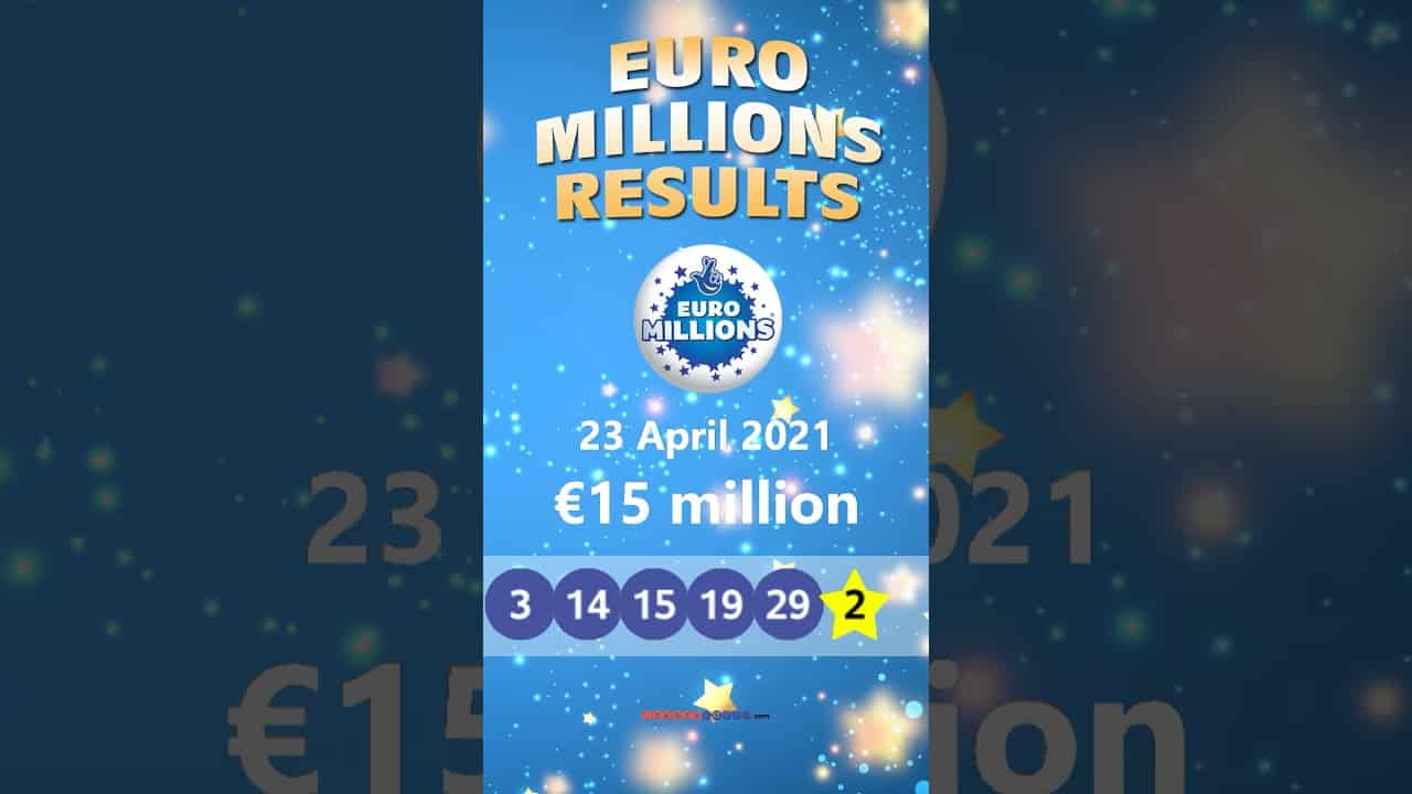 Euromillions Results, Lottery Winning Numbers, and Prize Breakdown for ...