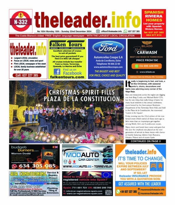 The Leader Newspaper 16 December 2024 - Edition 1054 - News, Sport ...