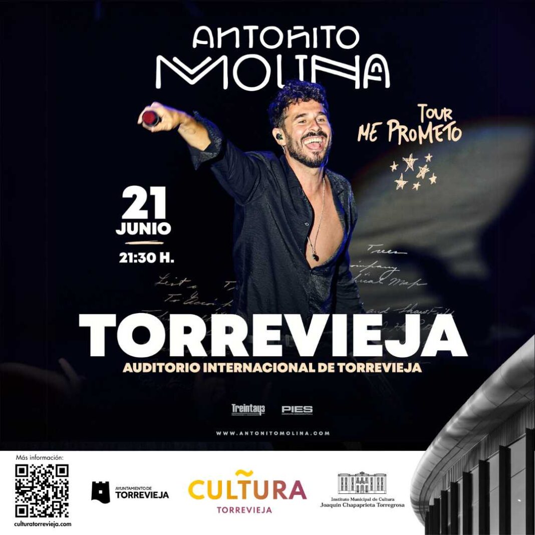 Antoñito Molina Brings His "Me Prometo" Tour to Torrevieja - News ...