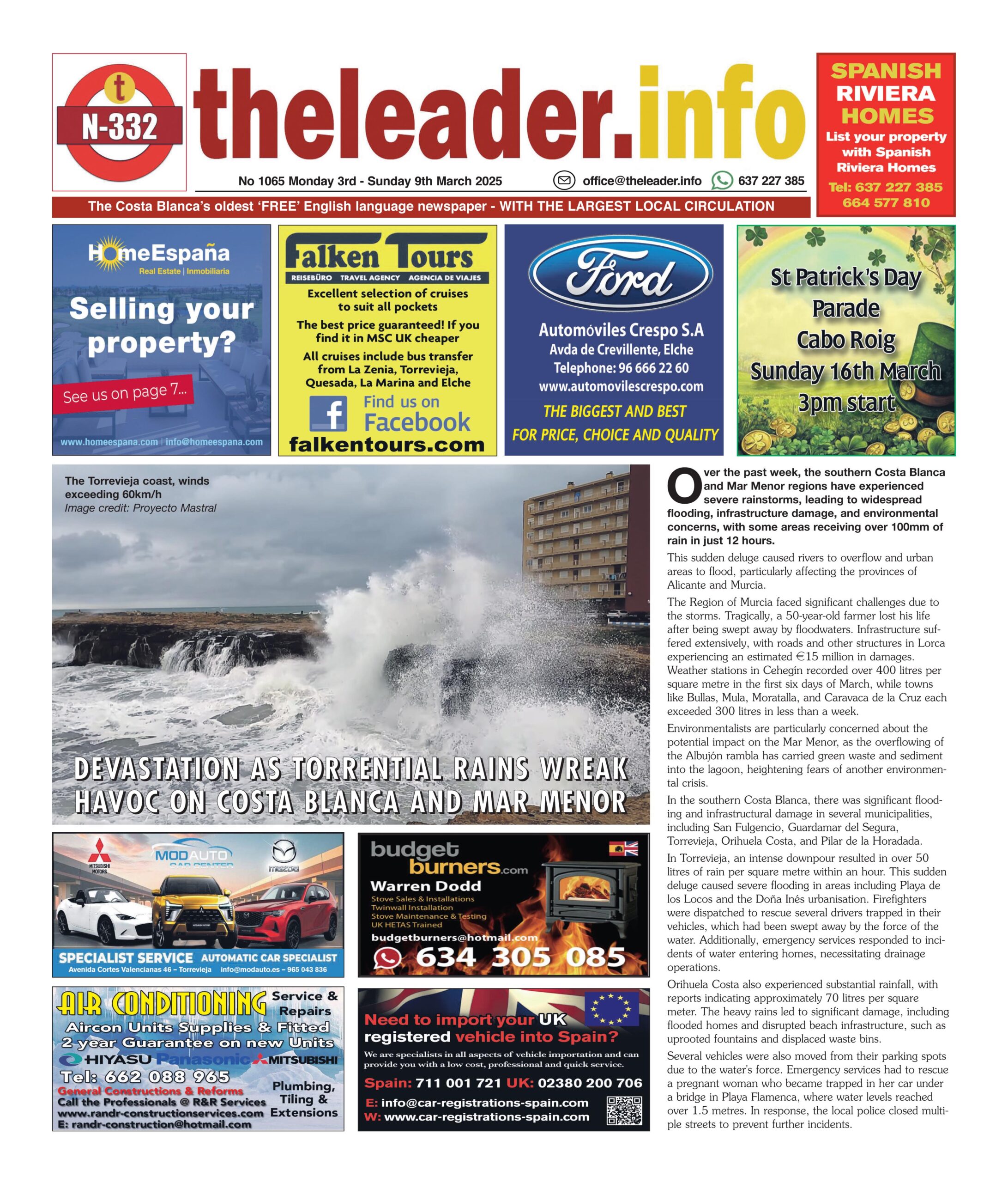 The Leader Newspaper 10 March 25 - Edition 1066 - The Leader - The No ...