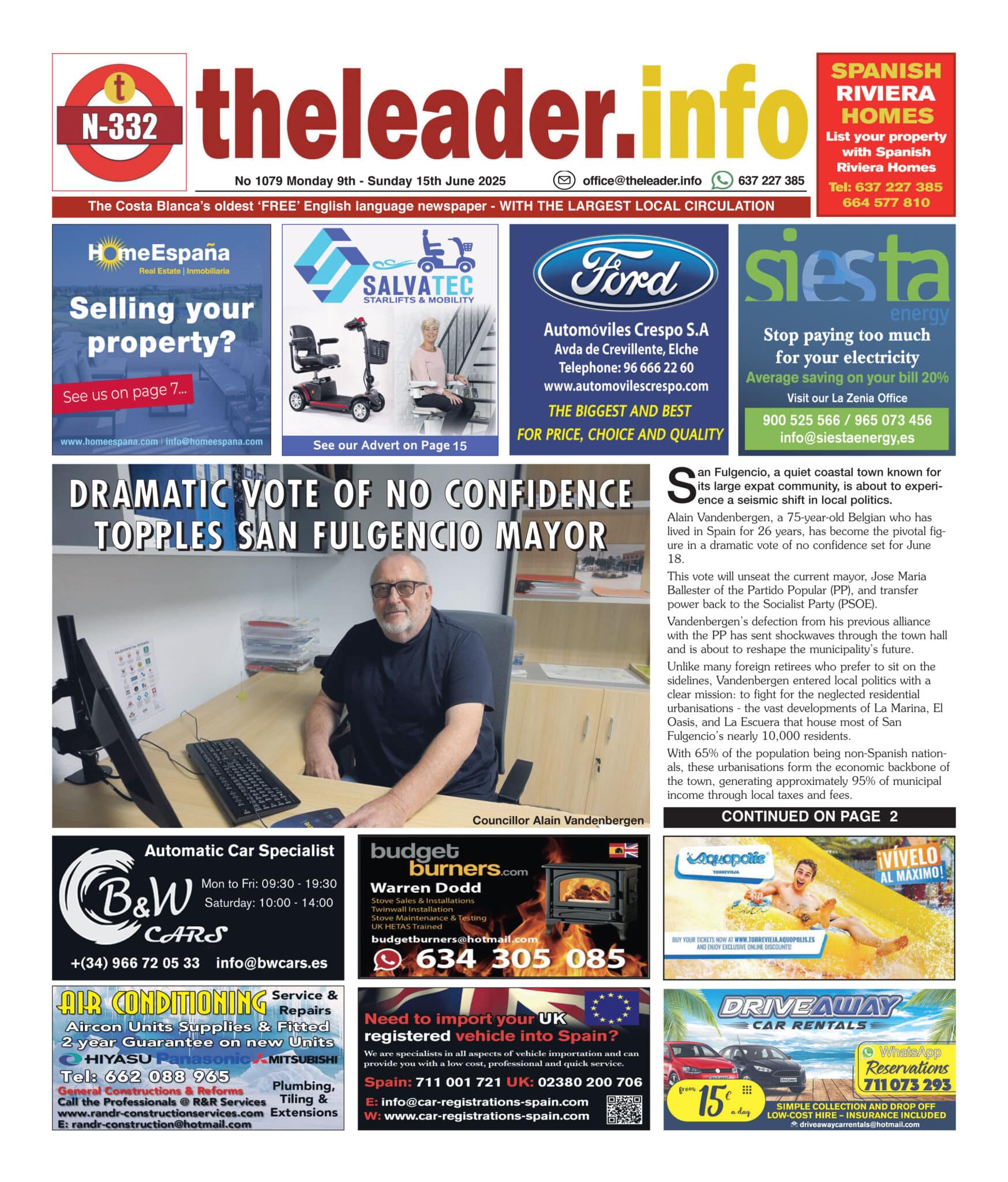 The Leader Newspaper 9 June 2025 – Edition 1079 - The Leader - The No ...