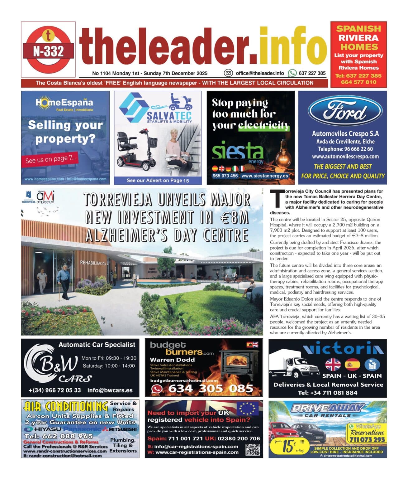 The Leader Newspaper 1 December 25 – Edition 1104 - The Leader - The No ...