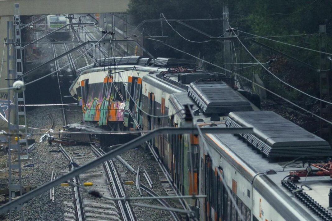 Second Rail Tragedy as Commuter Train Crashes into Collapsed Wall Near ...