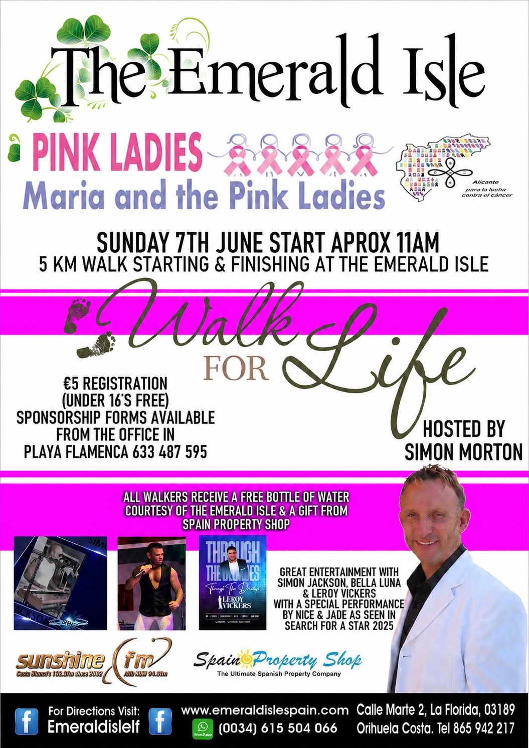 Pink Ladies Walk for Life Returns to Orihuela Costa - The Leader - The ...